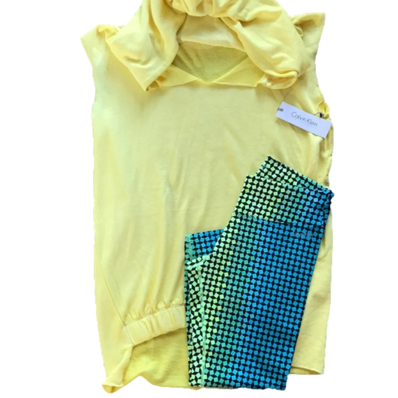 Calvin Klein | Pants & Jumpsuits | Calvin Klein Workout Set | Poshmark